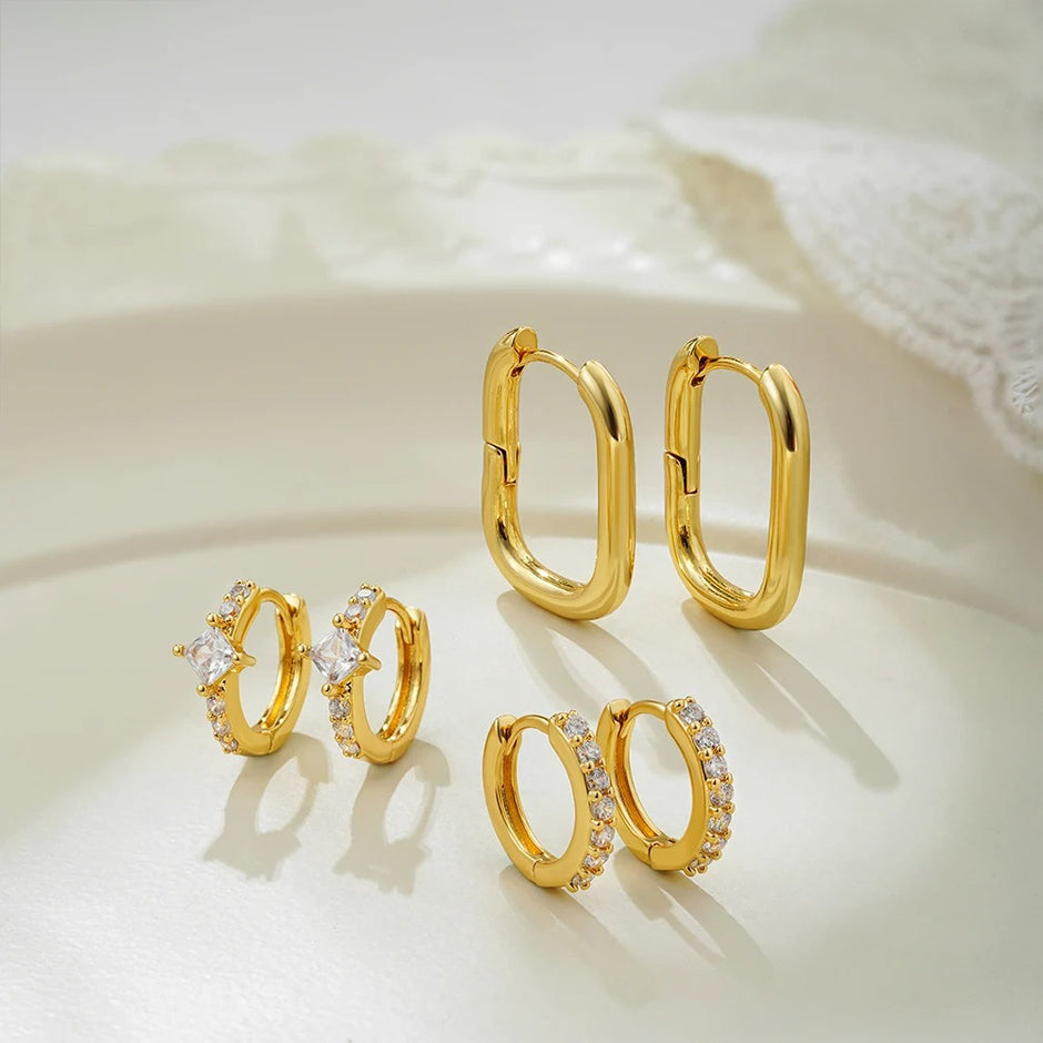Boucle d’Oreille Dorée | Élégance et Intemporalité – Ma Boucle d'Oreille